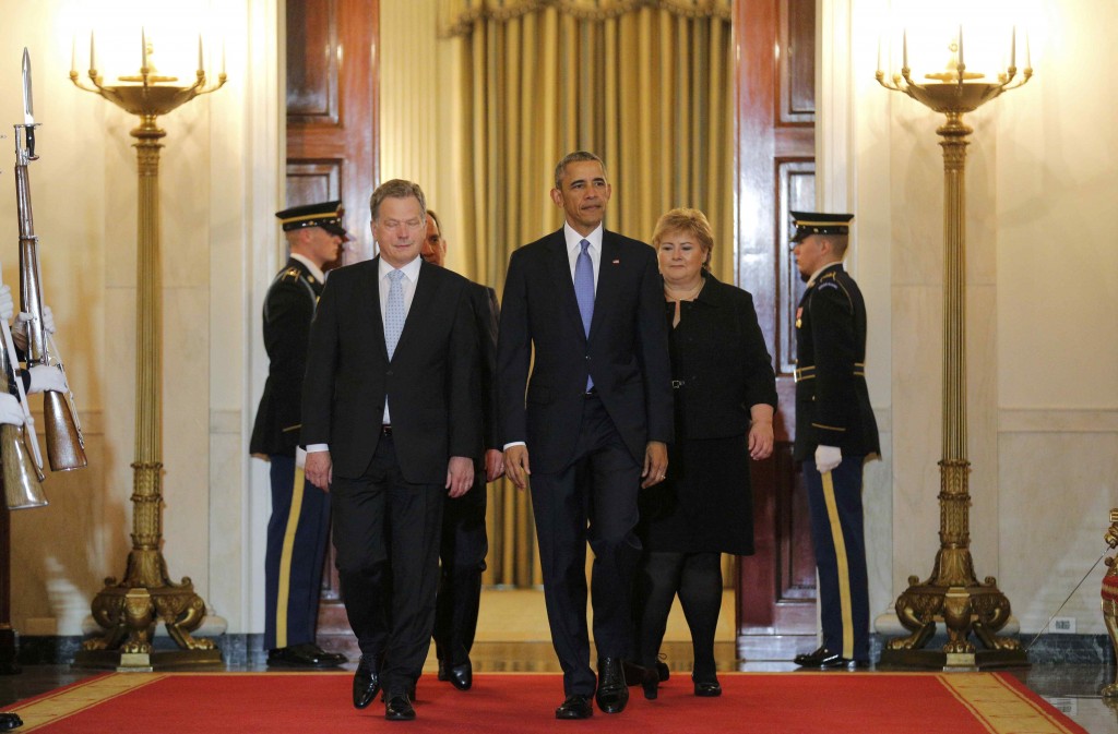 Russia tops agenda for White House visit by Nordic leaders