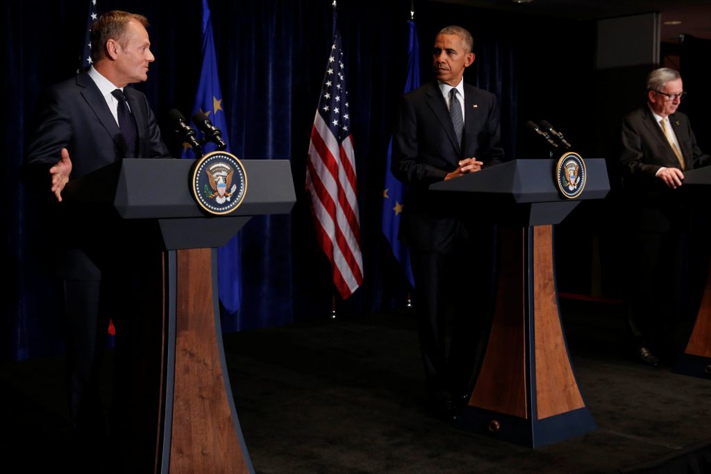 Obama urges NATO to stand firm against Russia despite Brexit