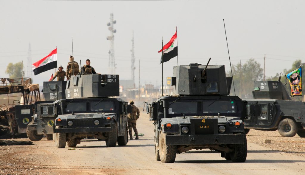 Iraqi forces advance on town where Islamic State accused of executions