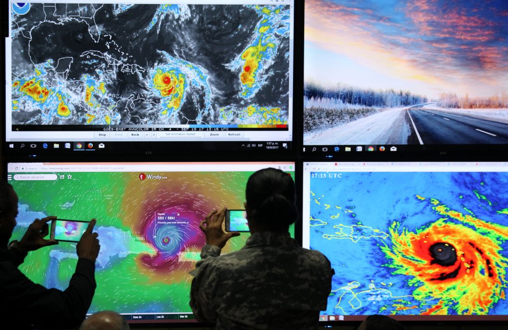 Powerful Hurricane Maria makes landfall on Puerto Rico