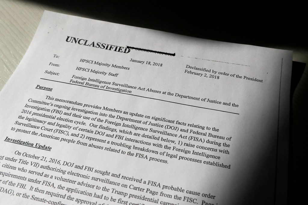 A look at Washington's battle of the Russia classified memos