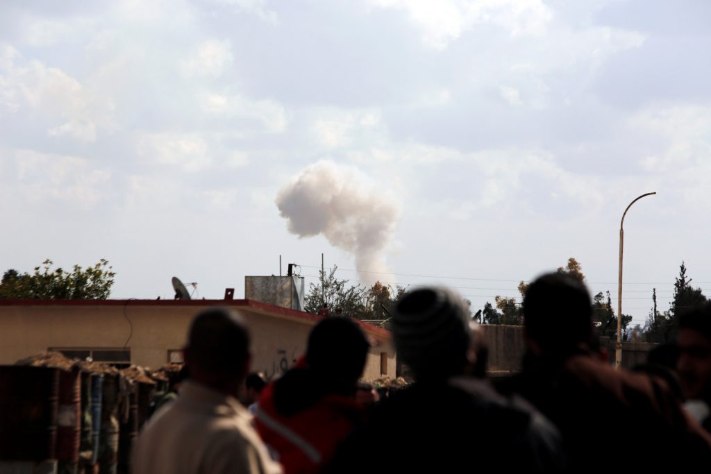 Syrian government ground forces attack Ghouta despite Russian truce plan