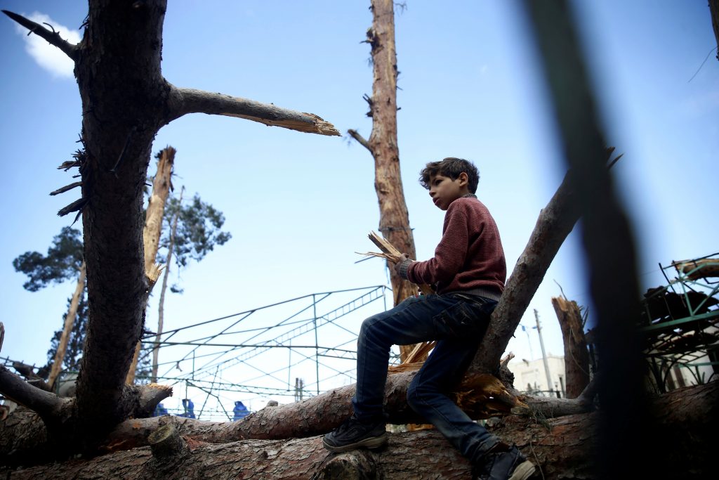 In the cellars of eastern Ghouta, Syrians wait in fear
