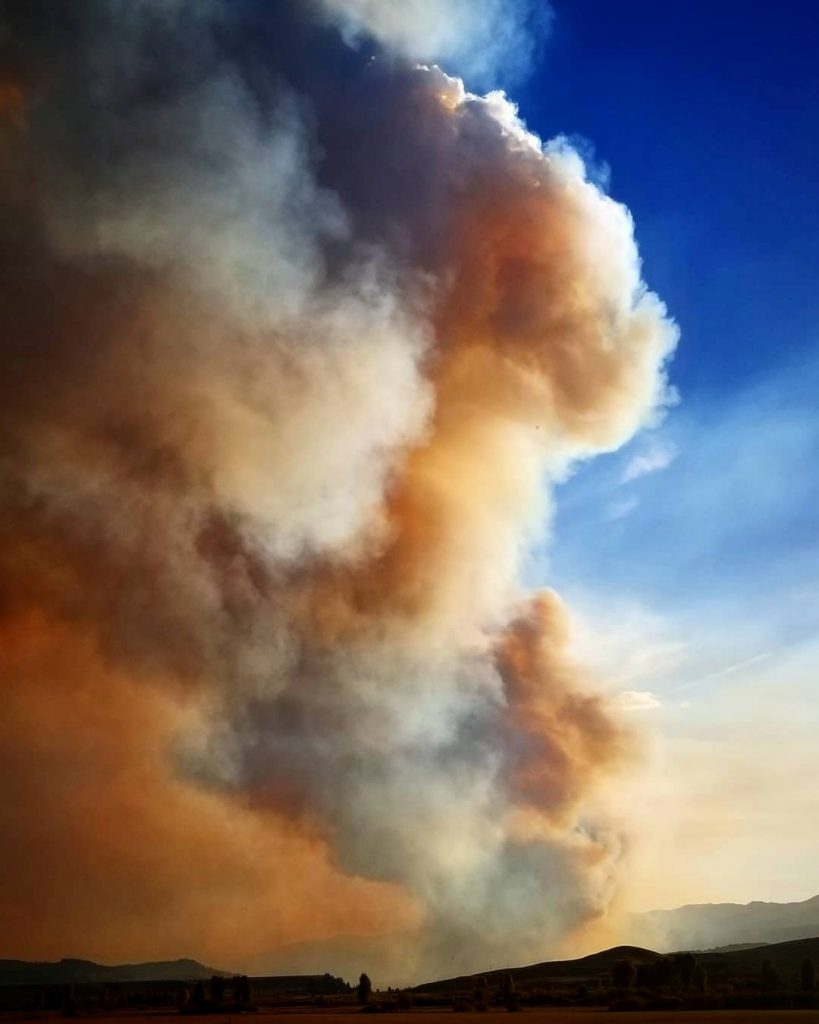 Wyoming wildfire forces evacuations, closes highway south of Jackson