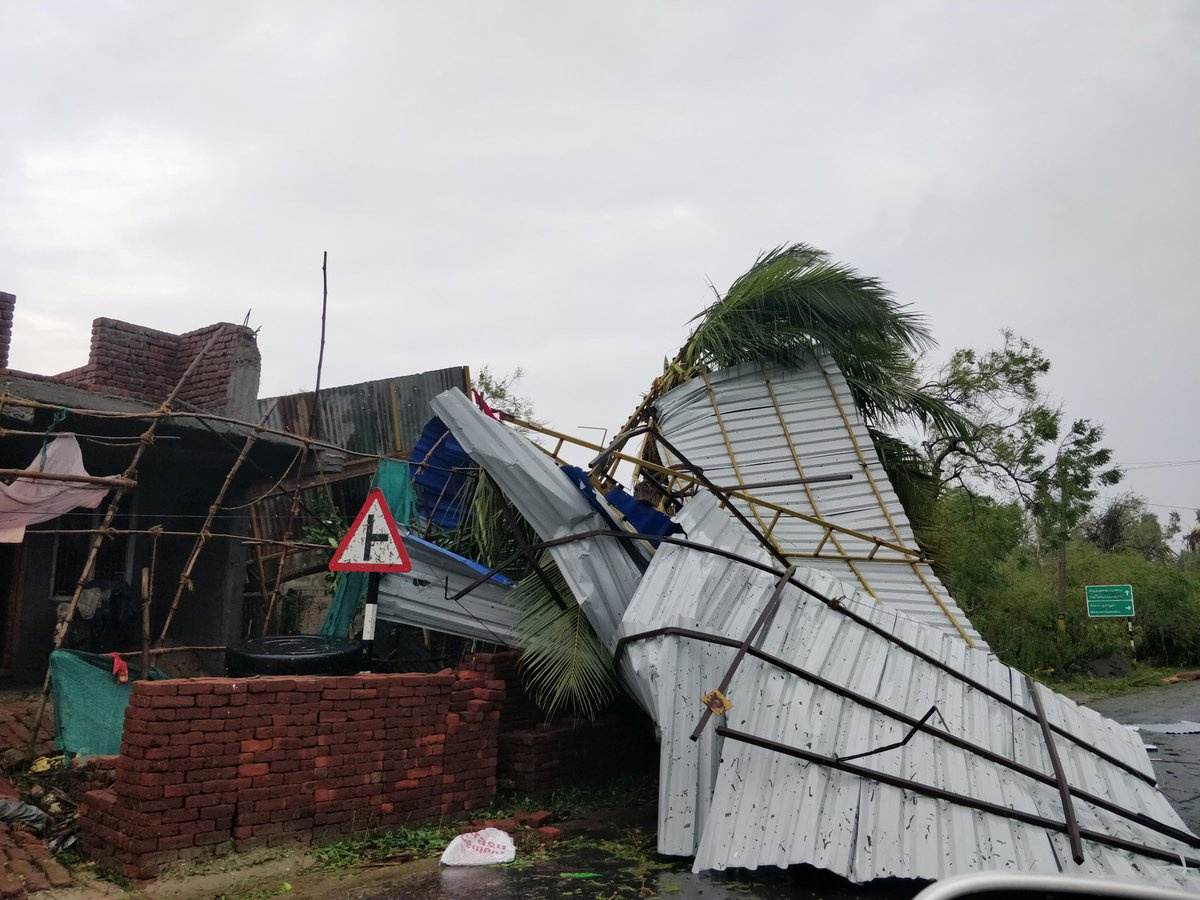 Cyclone 'Gaja' makes landfall in south India, kills 11 people