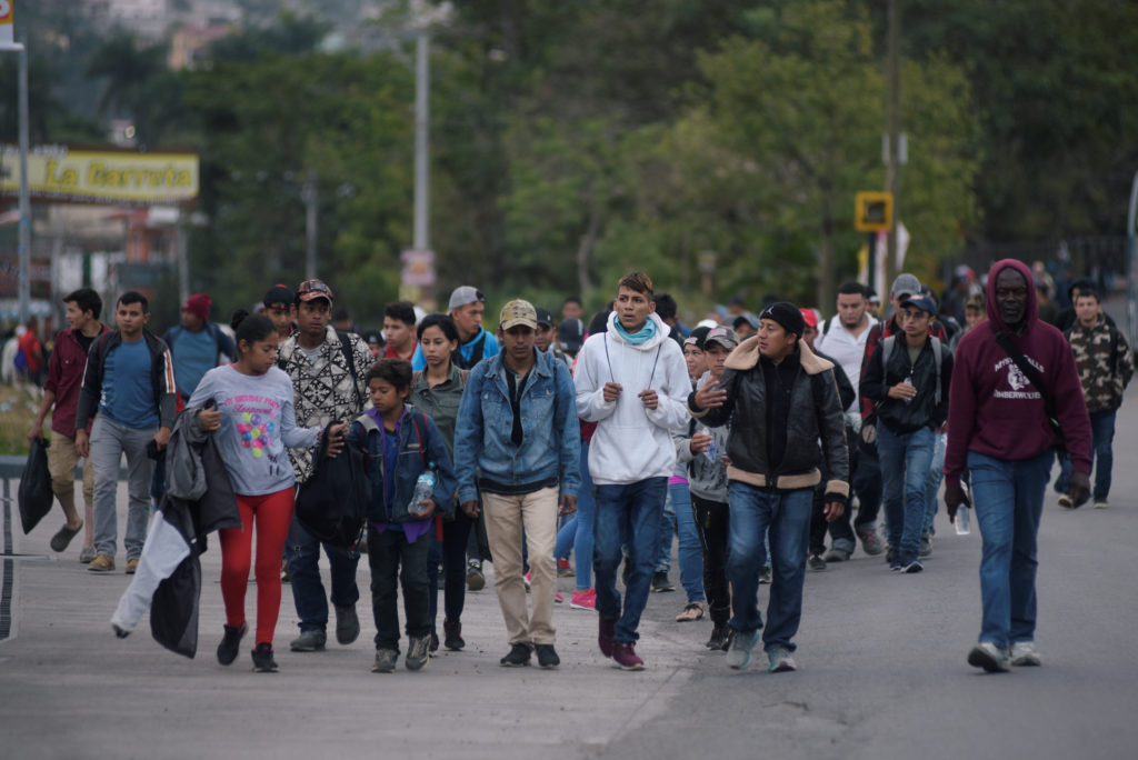 Over 1,000 migrants enter Guatemala, caravan heads toward Mexico | The ...