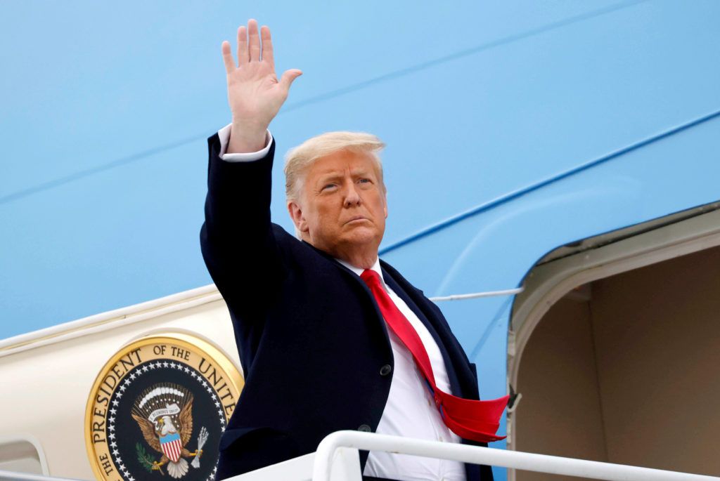 In farewell address, Trump urges prayers for next administration | The ...