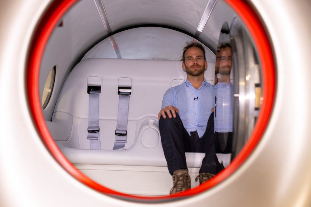 Virgin Hyperloop shows off the future: mass transport in floating ...