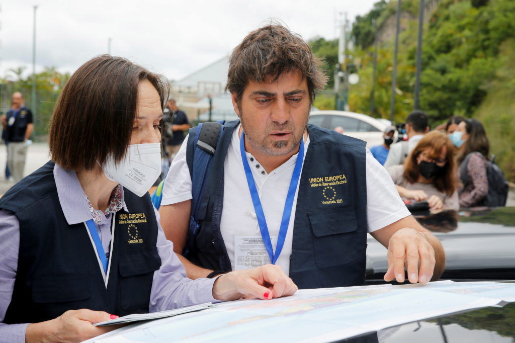 EU election observers begin work ahead of Venezuela regional, local ...