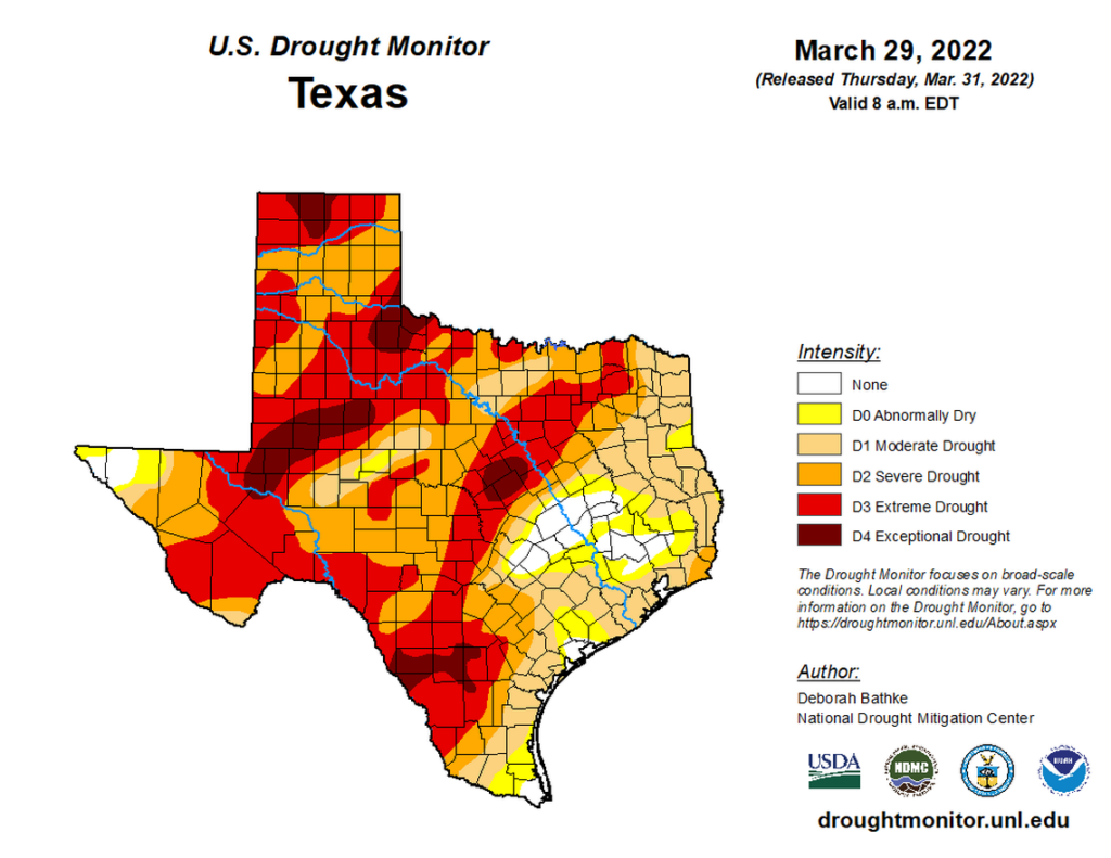 Summer hasn’t yet arrived and experts say Texas Drought is looking ...