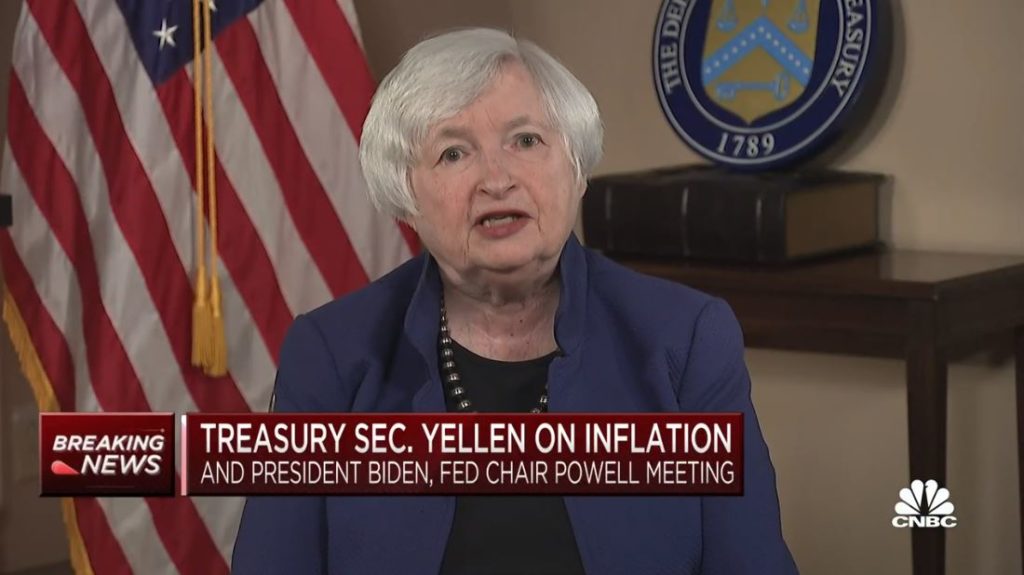 Yellen admitted she was wrong when she called inflation “transitory ...