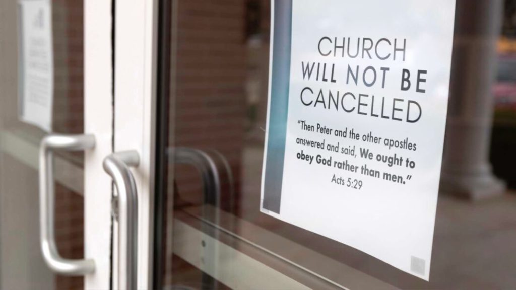 Pastors if you don’t stand for your right to assemble you may not get ...