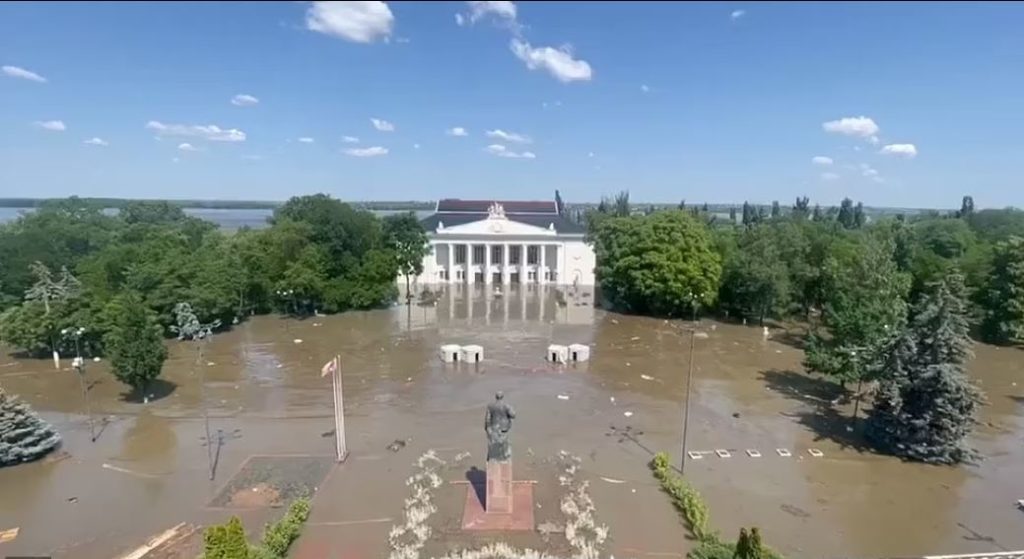 Evacuations to get people out of village after dam destroyed; before ...