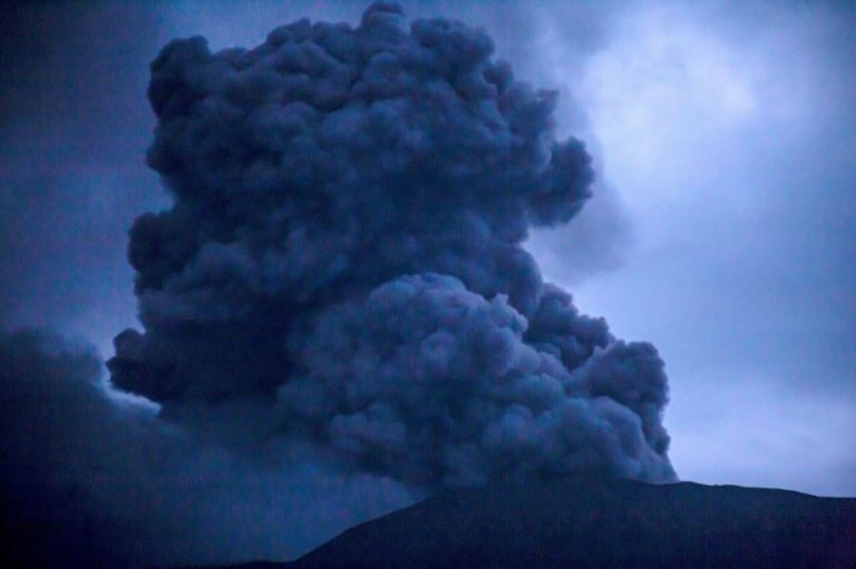 Marapi volcano remains second-highest alert level after erupting for ...